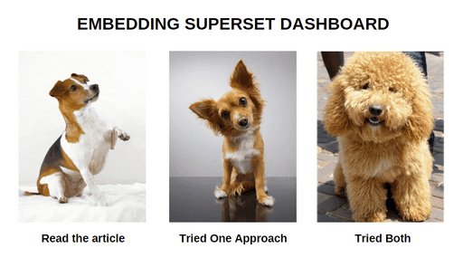 Tackling on Embedding Apache Superset to your React app