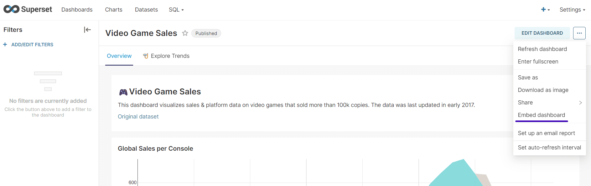 Tackling on Embedding Apache Superset to your React app